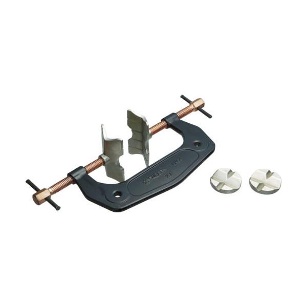 在庫状況：お取り寄せ/取引先在庫あり3日〜5日で出荷/◆アダプタをつけ替えることによりあらゆるクランプ作業が可能です。◆ねじ部は、スパッタのつきにくい銅メッキ仕上げです。◆ねじ頭部の六角にレンチ類で最後のひと締めにより、さらに確実な締め付け...