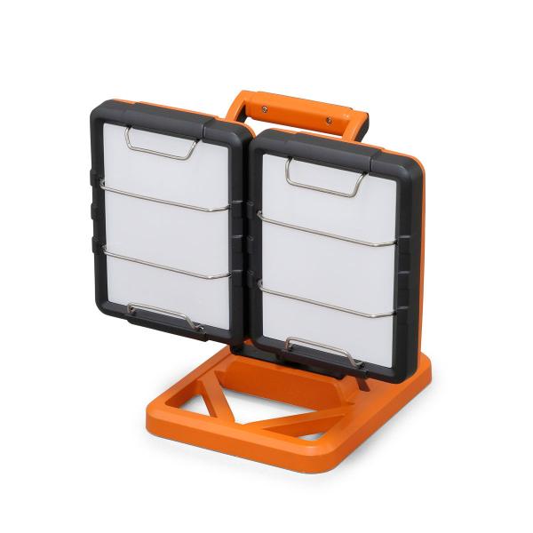 在庫状況：お取り寄せ/お届け：2〜3週間/◆下側から空間全体を広く明るく明るく照らすLEDベースライトです。◆防塵・防水設計(IP65準拠)で、建築、工事現場などでも安心してお使いいただけます。◆2灯の向きを変えて照射範囲を調整することがで...