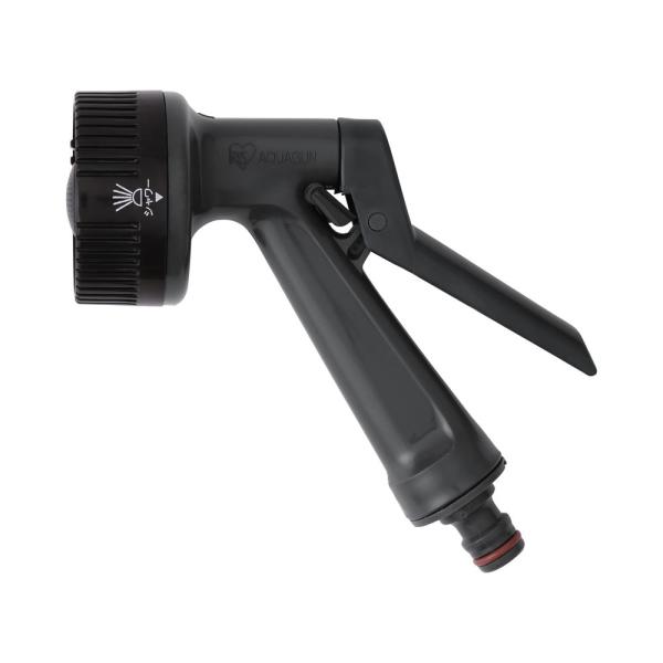 在庫状況：お取り寄せ/7日〜10日で出荷/※画像はイメージです。◆ワンタッチで取り外し可能なワンタッチコネクター対応の水量調整アクアガンです。◆ホース内径にとらわれず接続できます。◆握りやすいグリップの後レバータイプで握り加減で水量調整がで...