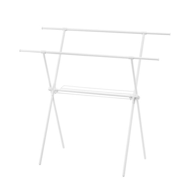 在庫状況：お取り寄せ/お届け：約2週間/※画像はイメージです。◆スタイリッシュなデザインでインテリアに馴染む室内物干しです。◆伸縮パイプを伸ばすことで、干せる量を増やせます。◆省スペースでもたくさん干すことができます。・組立：組立式/[ST...