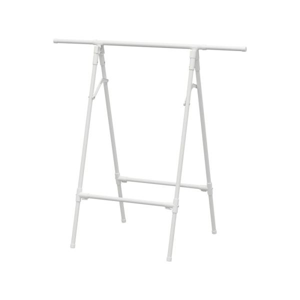 在庫状況：お取り寄せ/お届け：約2週間/※画像はイメージです。◆幅の調節ができる伸縮タイプのふとん干しです。◆ふとんが1枚、衣類も干すことができます。◆落ち着いたマットな質感なので部屋馴染みが良いです。・組立：組立式/[FSA70SRホワイト]