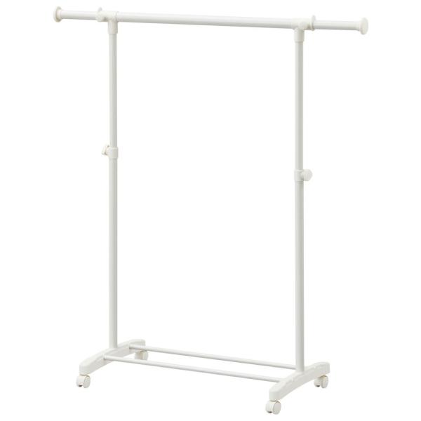 在庫状況：お取り寄せ/7日〜10日で出荷/※画像はイメージです。◆インテリアに馴染みやすいパイプハンガーです。◆安定感抜群で、たくさん掛けられます。◆ハンガーパイプの端が横に伸縮するので、より多くの衣類が収納できます。・組立：お客様組立/[...