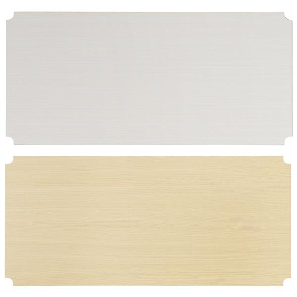 在庫状況：お取り寄せ/お届け：4月下旬以降/※画像はイメージです。◆裏返すだけでお部屋のイメージが変わるカラーメタルラック用ウッドボードです。◆デザイン木目でお部屋にアクセントをプラスします。◆インテリアやお部屋の雰囲気に合わせて使い分けが...