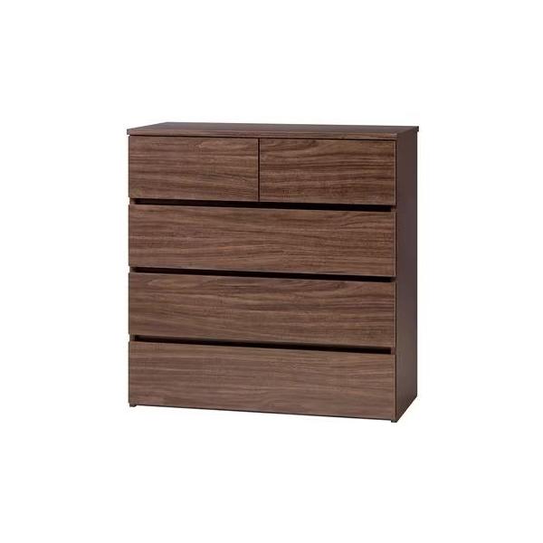 在庫状況：お取り寄せ/7日〜10日で出荷/◆簡単に組み立てができるシンプルなデザインの木製チェストです。◆小引き出しが2個と大引き出しが3段のタイプです。◆工具不要で、一般品は組み立てに約180分かかるところ、約15分で完成します(組み立て...