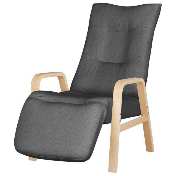 在庫状況：お取り寄せ/お届け：2〜3週間/※画像はイメージです。◆お好みの姿勢でゆったりとくつろげるリクライニングウッドアームチェアです。◆座面は厚さ約14cmでふんわりした座り心地です。◆立ち上がりやすく、手触りのよい木製アームです。・組...