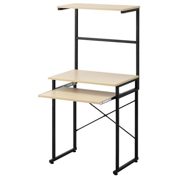 在庫状況：お取り寄せ/7日〜10日で出荷/◆スペースを有効活用できるタワー型デスクです。◆上部棚板にはデスク周りの小物が置けます。A4プリンターも置けます。◆フレームには小物が掛けられるほか、磁石を使ったカスタマイズも可能です。・組立方法：...