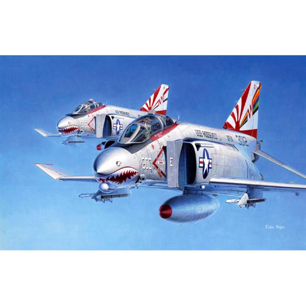 在庫状況：在庫僅少/2025年08月 発売/※画像はイメージです。実際の商品とは異なる場合がございます。ハセガワ 1/72 F-4B/N ファントムIIです。