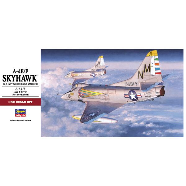 在庫状況：在庫僅少/2026年01月 発売/※画像はイメージです。実際の商品とは異なる場合がございます。ハセガワ 1/48 A-4E/F スカイホーク です。