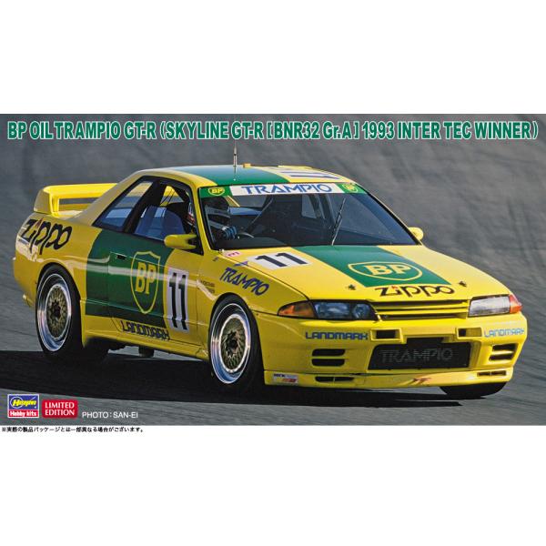 在庫状況：お取り寄せ/2025年08月 発売/※画像はイメージです。実際の商品とは異なる場合がございます。ハセガワ 1/24 BPオイル トランピオ GT-R (スカイラインGT-R [BNR32 Gr.A仕様]1993 インターTEC ウ...