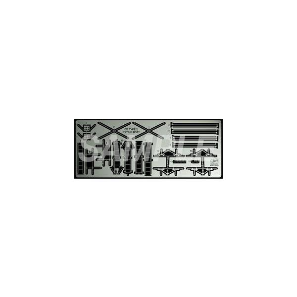 在庫状況：お取り寄せ/お届け：1〜2週間◆2017年02月 発売/※画像はイメージです。実際の商品とは異なる場合がございます。ハセガワ 1/72 二式大型飛行艇 12型 ディテールアップ エッチングパーツです。