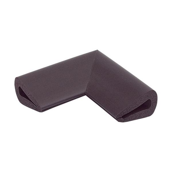 在庫状況：お取り寄せ/取引先在庫あり3日〜5日で出荷/※画像はイメージです。※この商品は 安心クッション はさみこみ型 コーナー用 内幅9mm ブラウン です。◆非常に柔らかく弾力性に優れた素材です。◆耐摩耗性にも優れています。◆コの字形状...