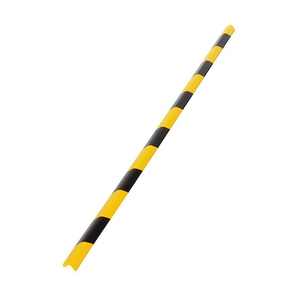 在庫状況：お取り寄せ/取引先在庫あり3日〜5日で出荷/※画像はイメージです。※この商品は 安心クッション L字型 90cm 細 ブラック/イエロー です。◆クッション性、耐摩耗性に優れたクッション材です。◆建物、ロッカー、機械などの危険な角...