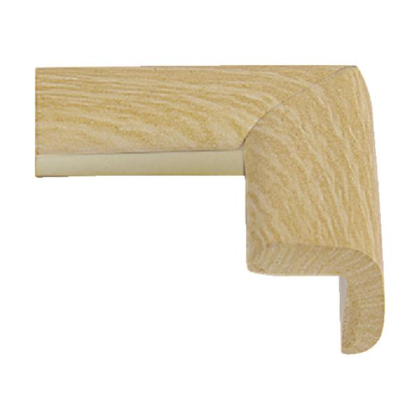 在庫状況：お取り寄せ/取引先在庫あり3日〜5日で出荷/※画像はイメージです。※この商品は 安心クッション コーナー用 極細 木目ライト です。◆クッション性、耐摩耗性に優れたクッション材です。◆建物、ロッカー、機械などの危険な角に。/[AC...