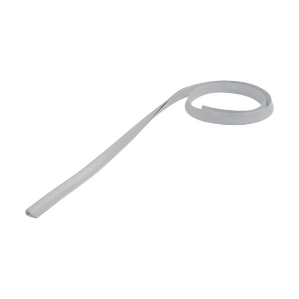 在庫状況：お取り寄せ/取引先在庫あり3日〜5日で出荷/※画像はイメージです。※この商品は 安心クッション はさみこみ型 2m 内幅9mm ライトグレー です。◆クッション性、耐摩耗性に優れたクッション材です。◆H鋼やアングルのエッジの安全対...