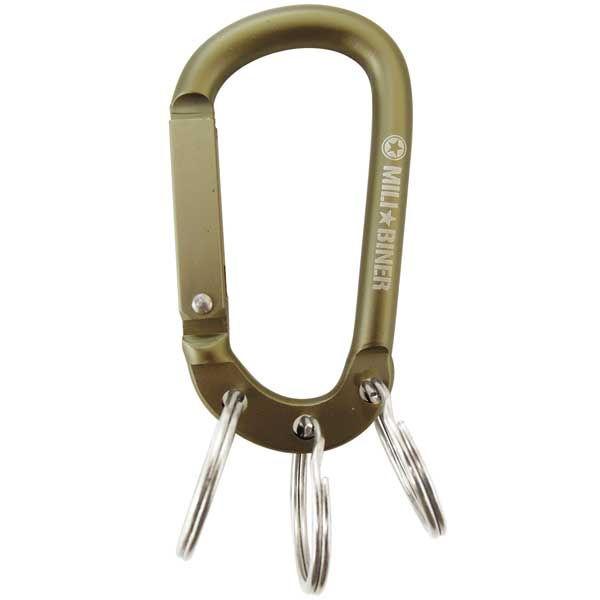 在庫状況：お取り寄せ/お届け：約1週間/◆車のカギや家のカギ、キーボルダー、セーフティーコードなどの吊下げに便利です!◆バネ式のためワンタッチで脱着可能です。◆いろいろな道具の吊り下げに。/[MCB14MILIBINER]