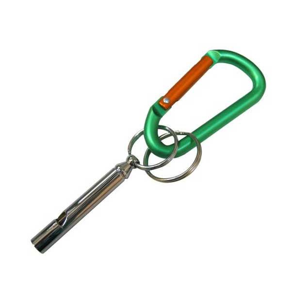 在庫状況：お取り寄せ/お届け：約1週間/◆野山での散策・植物収穫など、山歩きに欠かせない!◆いざという時に自分の位置を知らせたい時に。危険を知らせるために。◆軽く吹くだけで高い音が出るカラビナ付ホイッスルです。/[HS2BOHKENCLUB]