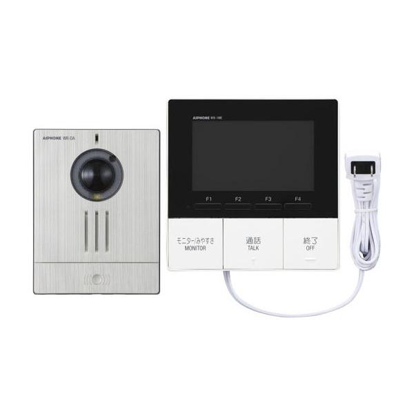 在庫状況：お取り寄せ/お届け：3〜4週間/※ご自宅の状況によりドアホンのお取り付けできない場合がございます。(ドアホンがマンションのセキュリティに直接接続されている場合など)※電池は別売になります。◆カメラ付ワイヤレス玄関子機はワイヤレスで...