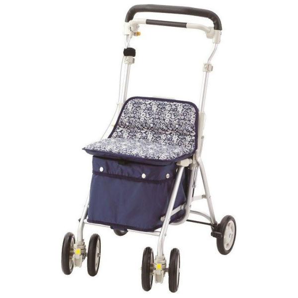 在庫状況：お取り寄せ/7日〜10日で出荷/◆お買物にちょうどいいサイズの軽量万能タイプ◆スリムなお買い物モデル◆前輪のキャスターは、3段階方式/[ライトミニMコン]