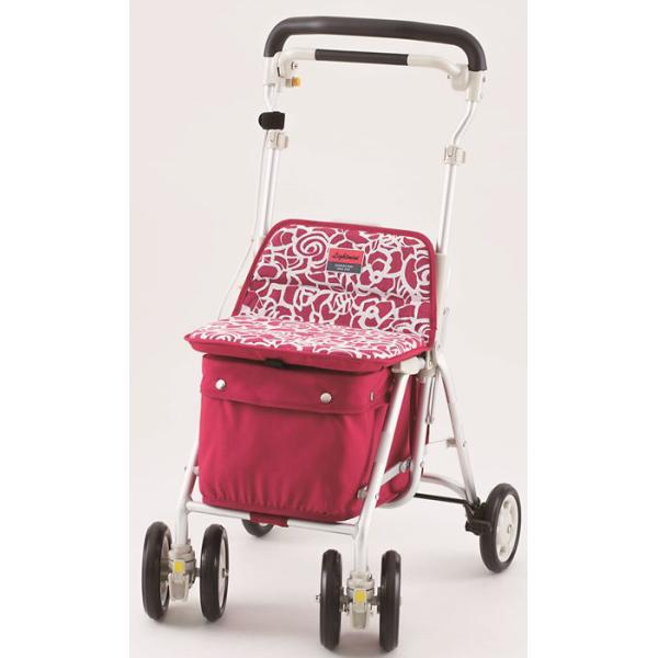 在庫状況：お取り寄せ/7日〜10日で出荷/◆お買物にちょうどいいサイズの軽量万能タイプ◆スリムなお買い物モデル◆前輪のキャスターは、3段階方式/[ライトミニMWN]