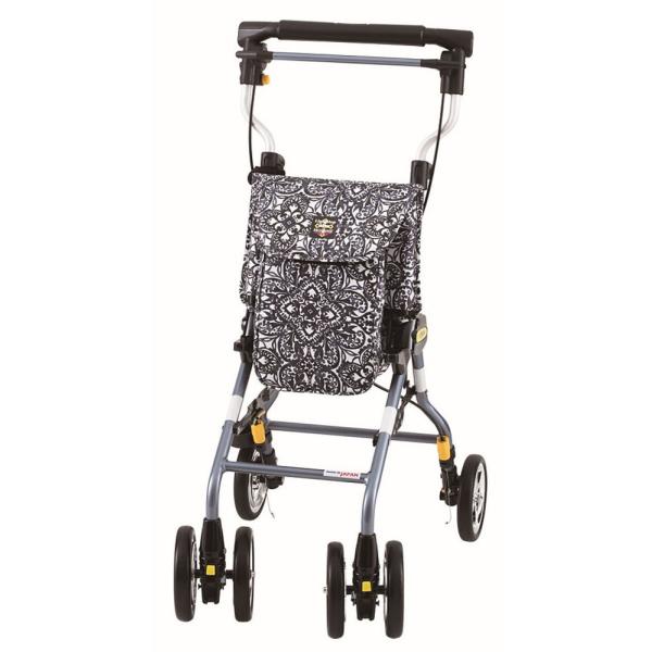 在庫状況：お取り寄せ/7日〜10日で出荷/◆ハンドルが高い男女兼用モデル◆軽量コンパクトカー◆ワンタッチ4段階高さ調節可能/[ライトSPTNWオムBL]