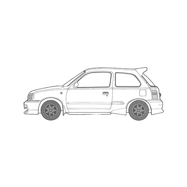 在庫状況：在庫僅少/2024年12月 発売/※画像はイメージです。実際の商品とは異なる場合がございます。フジミ 1/24 インチアップシリーズNo.295 NISSAN MARCH (K11型) NISMOパーツ付きです。