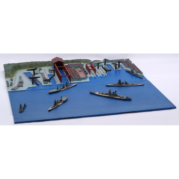 在庫状況：お取り寄せ/2025年11月 発売/※画像はイメージです。実際の商品とは異なる場合がございます。フジミ 1/3000 集める軍艦シリーズ No.5 昭和20年 呉軍港残存艦艇セット (大和昭和20年/伊勢/日向/榛名/大淀/陽炎型...