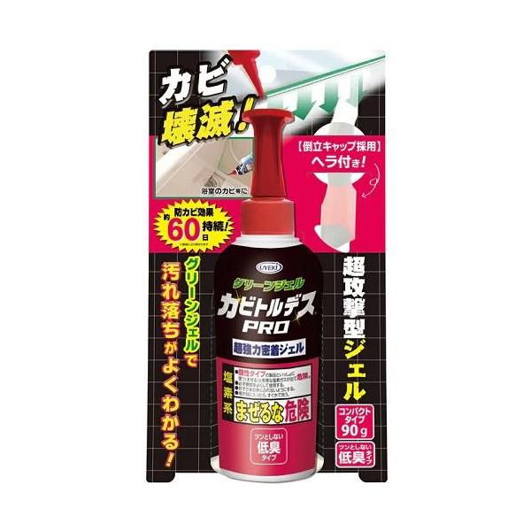 在庫状況：お取り寄せ/7日〜10日で出荷/※仕様及び外観は改良のため予告なく変更される場合がありますので、最新情報はメーカーページ等にてご確認ください。強力密着ジェルがカビの奥に浸透!安心して使えるマイルドな低刺激臭タイプのカビ取りジェルで...