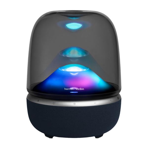 在庫状況：お取り寄せ/2026年04月 発売/◆空間を魅力的に彩る7つのライティングエフェクト◆Wi-Fi内蔵でハイレゾストリーミングにも対応する高品位再生◆専用アプリによる高度なアンビエントサウンド再生/[HKAURAS5WFBSJN]