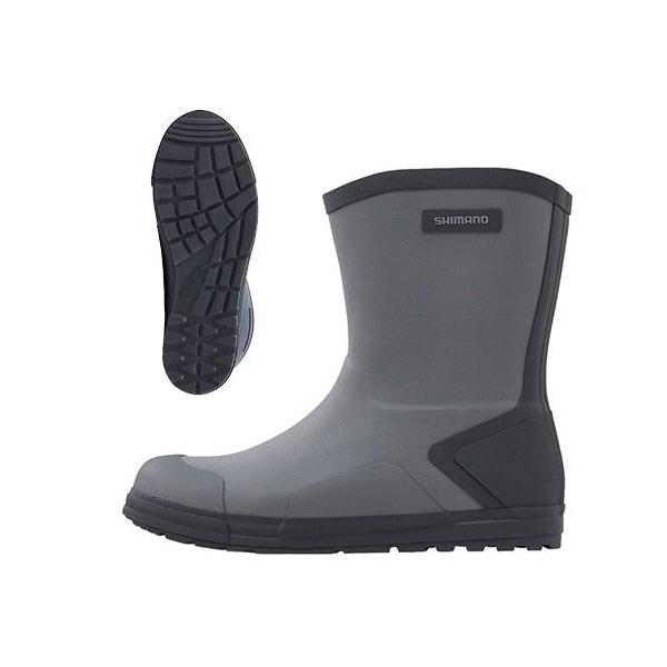 在庫状況：お取り寄せ/◆船釣り、特にエサを使用したシーンを考慮したデッキブーツ。◆高いグリップ力に加え、テーパー状に工夫されたパターンはソールの溝にエサなどが挟まっても取れやすくメンテナンス性にも優れています。◆全数防水チェックを行ったラバ...