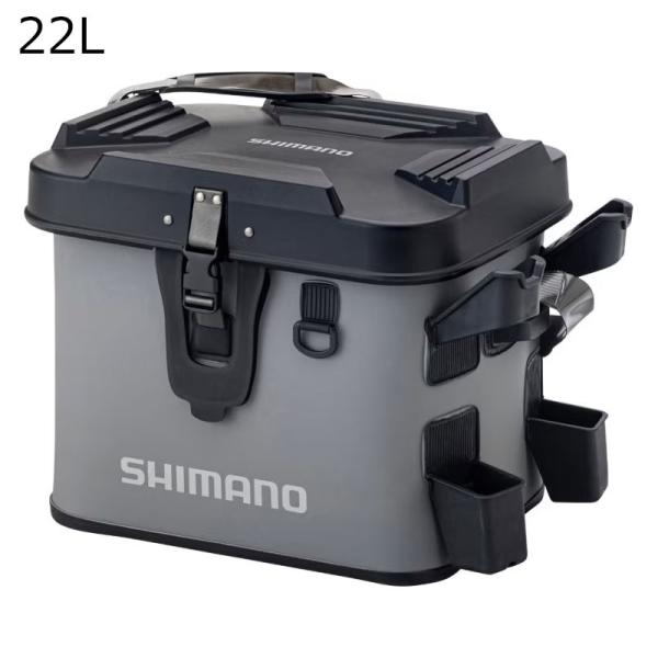 在庫状況：お取り寄せ/◆自立性のよいハードタイプ◆ハード成型フタ◆開閉時に便利な仮止めベルクロ付・外寸：30×38×30cm/[536013シマノ]