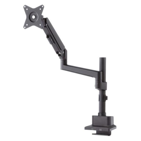 在庫状況：お取り寄せ/2025年12月 発売/※対応サイズをお確かめの上、ご購入下さい。◆薄く、短いクランプで様々なデスクに設置できる!◆通常より高い位置にモニターを設置できる支柱タイプ◆目線の高さに合わせて、位置を変更できる/[CRLAC...