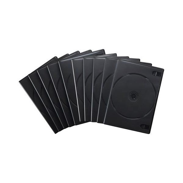 在庫状況：在庫僅少/2021年10月 発売/◆メディアを3枚収納できる一般的なセルDVDと同じ厚さ14mmのDVDトールケース。◆表紙インデックスカードを付属。/[DVDTN310BKN]