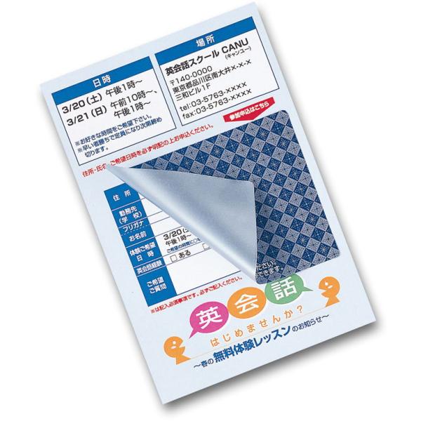 在庫状況：お取り寄せ/3日〜5日で出荷/※拡大画像は製品使用イメージです。※このシールは、個人情報を見えにくくするためのもので、個人情報の漏洩を保証するものではありません。セキュリティが必要な場合は、一度しか剥がせない目隠しシール(JP-H...