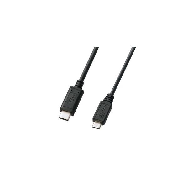 在庫状況：お取り寄せ/◆USB Type-C-microBのUSB2.0ケーブル。◆USB認証取得品。/[KUCMCBP310]
