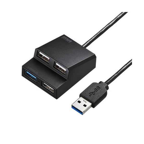 在庫状況：お取り寄せ/3日〜5日で出荷/2021年12月 発売/◆USB3.2Gen1×1ポート、USB2.0×3ポートのコンボハブです。◆ワイヤレスマウスのレシーバーなどUSB3.2Gen1が必要ない機器と併用するのに最適です。◆USBU...