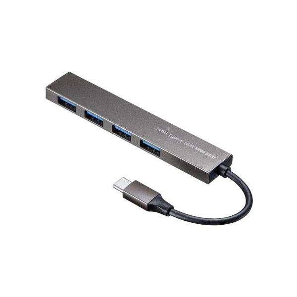 在庫状況：お取り寄せ/3日〜5日で出荷/2022年01月 発売/◆超スリムで持ち運びに便利なUSB Type-C ハブです。◆高級感のあるアルミボディです。◆Type-Cコネクタ搭載で、Type-Cポートを搭載したパソコンなどで使用できます...