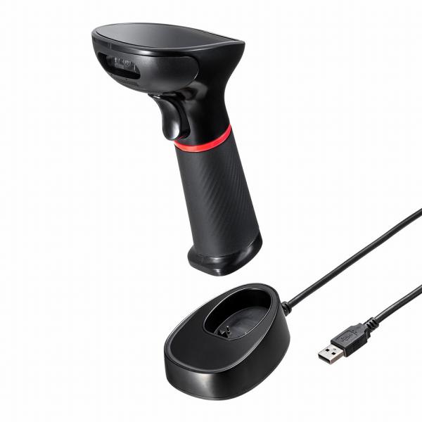 在庫状況：お取り寄せ/2023年05月 発売/◆2.4Gワイヤレス対応でケーブルが邪魔になりません。◆2.4Gのレシーバ―は充電クレードルの機能もあり、クレードルにバーコードリーダーを置くことで充電と収納が行えます。◆バーコードリーダー上面...