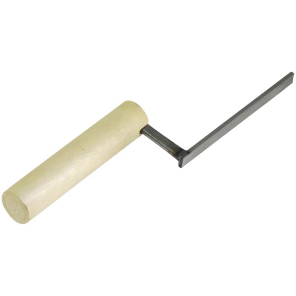 在庫状況：お取り寄せ/お届け：約2週間/◆目地底の塗り付け、細かい場所の仕上げに最適な平目地用左官こて。◆左官作業の必需品です。/[15536KNY]