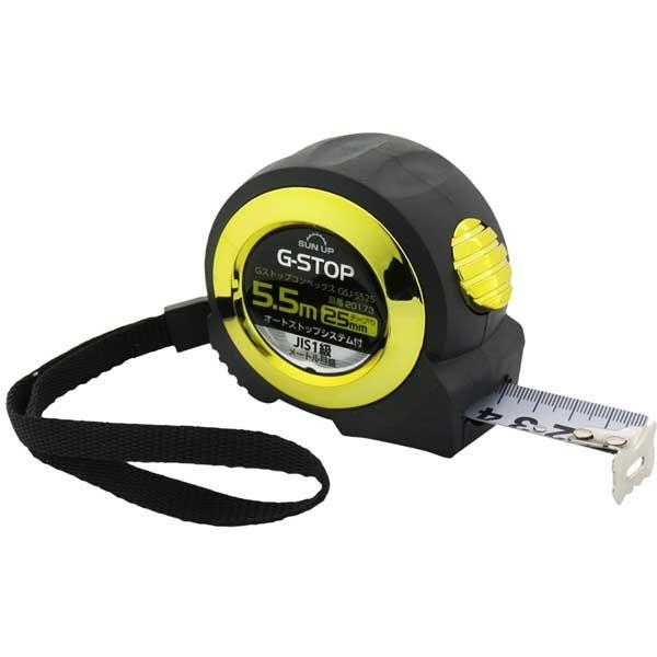 在庫状況：お取り寄せ/お届け：約1週間/◆長さの測定に。◆JIS規格品。◆オートストップシステム採用。/[GSJ5525SUNUP]