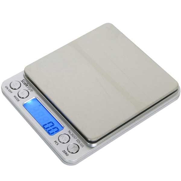 在庫状況：お取り寄せ/お届け：約1週間/◆キッチンで食材の測量に。◆最大測量2kg。◆薄型コンパクトで収納しやすい！/[EDS02SSCALESTYLE]