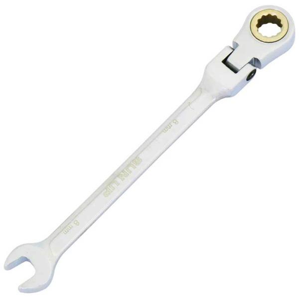 在庫状況：お取り寄せ/お届け：約1週間/◆ギヤ数72山/送り角度5度。首振りヘッド。◆細かくギヤが利くので振り幅が狭い場所で便利。◆ボルト・ナットの締め緩めに。/[GWL8FKENOH]