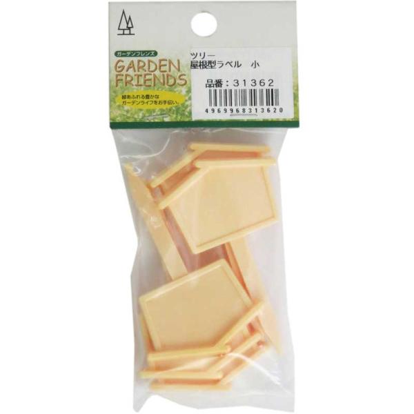 在庫状況：お取り寄せ/お届け：約1週間/◆屋根型ラベルでおしゃれに表示。◆学校や公園やお庭の樹木や花壇などに適したネームプレートです。◆草花の名前や購入日などを残しておける便利なプレートです。/[31362GARDENFRIENDS]