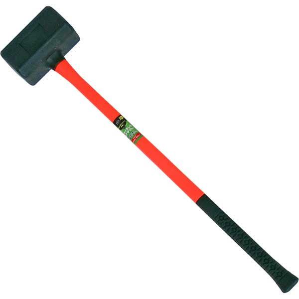 在庫状況：お取り寄せ/お届け：約1週間/◆掛け矢(カケヤ)タイプのショックレスハンマー。◆反動がない分、力が打撃対象にロス少なく伝わるので作業性がアップ!◆力強い打撃力!さらに振動が手に響きにくい!跳ね返りも少なく安全！/[33171SUNUP]