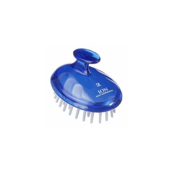 在庫状況：在庫僅少/◆ブラシ部に練り込んだ天然鉱石が、マイナスイオンを放射◆シャンプー時に使うことで、指先では落ちにくい汚れを落とします◆3つの小さな毛先が、毛穴までよく届き汚れを落とします/[IC60]