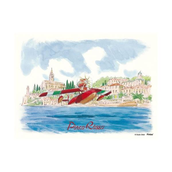 在庫状況：お取り寄せ/お届け：1〜2週間/2016年12月 発売/※画像はイメージです。実際の商品とは異なる場合がございます。紅の豚 まめパズル サボイア着水 150ピースです。