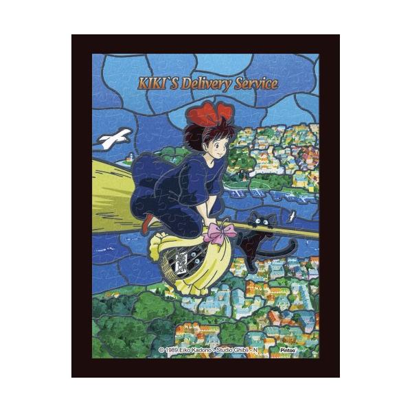 在庫状況：お取り寄せ/2019年12月 発売/※画像はイメージです。実際の商品とは異なる場合がございます。魔女の宅急便 まめパズルクリア お届けものいたします。 150ピースです。