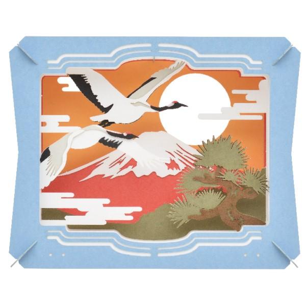 在庫状況：お取り寄せ/※画像はイメージです。実際の商品とは異なる場合がございます。※同一と思われるお客様より大量のご注文をいただいた場合、ご注文をお取り消しとさせていただく場合がございます。ペーパーシアター 富士山と鶴です。