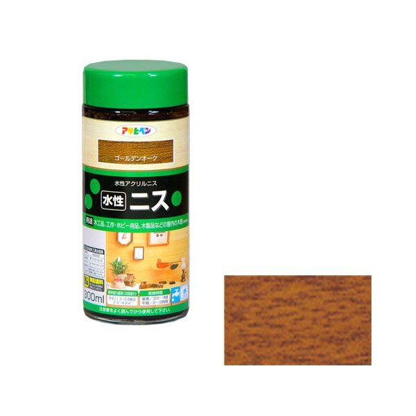在庫状況：お取り寄せ/7日〜10日で出荷/◆着色とニス塗りが同時にでき、木目を生かした美しいツヤに仕上がります。◆水性塗料なので塗りやすく、用具の後始末も水でできます。◆木工品、工作・ホビー用品、木製品などの屋内の木部。(床を除く)/[スイ...