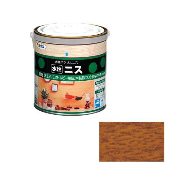 在庫状況：お取り寄せ/7日〜10日で出荷/◆着色とニス塗りが同時にでき、木目を生かした美しいツヤに仕上がります。◆水性塗料なので塗りやすく、用具の後始末も水でできます。◆木工品、工作・ホビー用品、木製品などの屋内の木部。(床を除く)/[スイ...