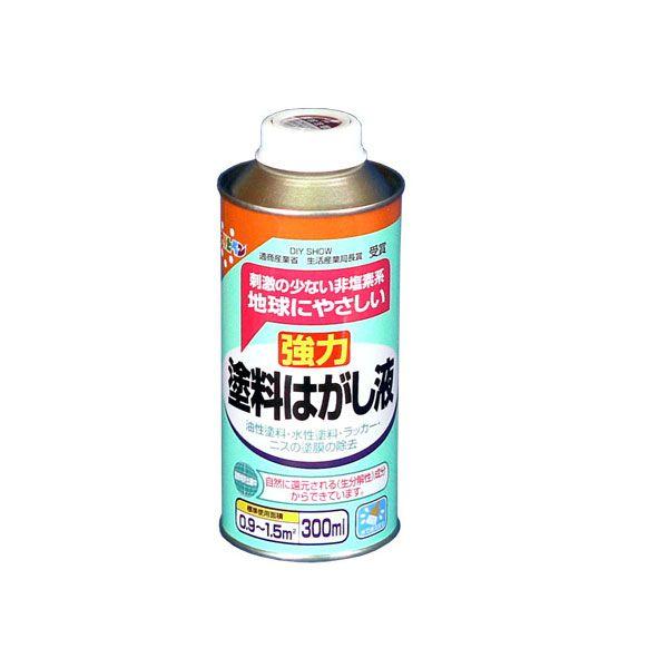 在庫状況：お取り寄せ/7日〜10日で出荷/◆塩素系溶剤を一切含まない生分解性塗料はがし剤です。◆はがした塗膜は、水で洗い流すことができ、処理が簡単です。◆鉄部、木部、コンクリート部に塗られた塗膜をはがす。/[トリヨウハガシエキ300ML]